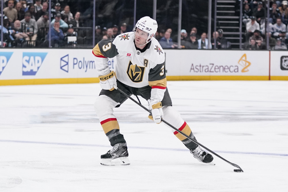 McNabb, Hanifin Miss Knights Practice Before Game 4 - Gino Hard