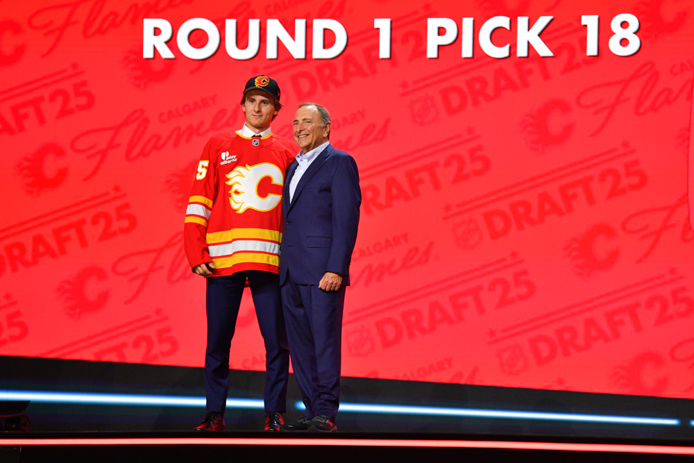 Flames Want to Trade Up From No. 6 in 2026 NHL Draft - Gino Hard